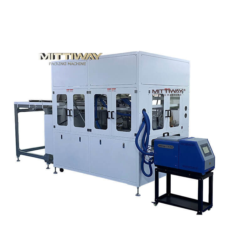 Fruit Tray Corrugated Box Folding Machine Hot Melt Gluing Forming