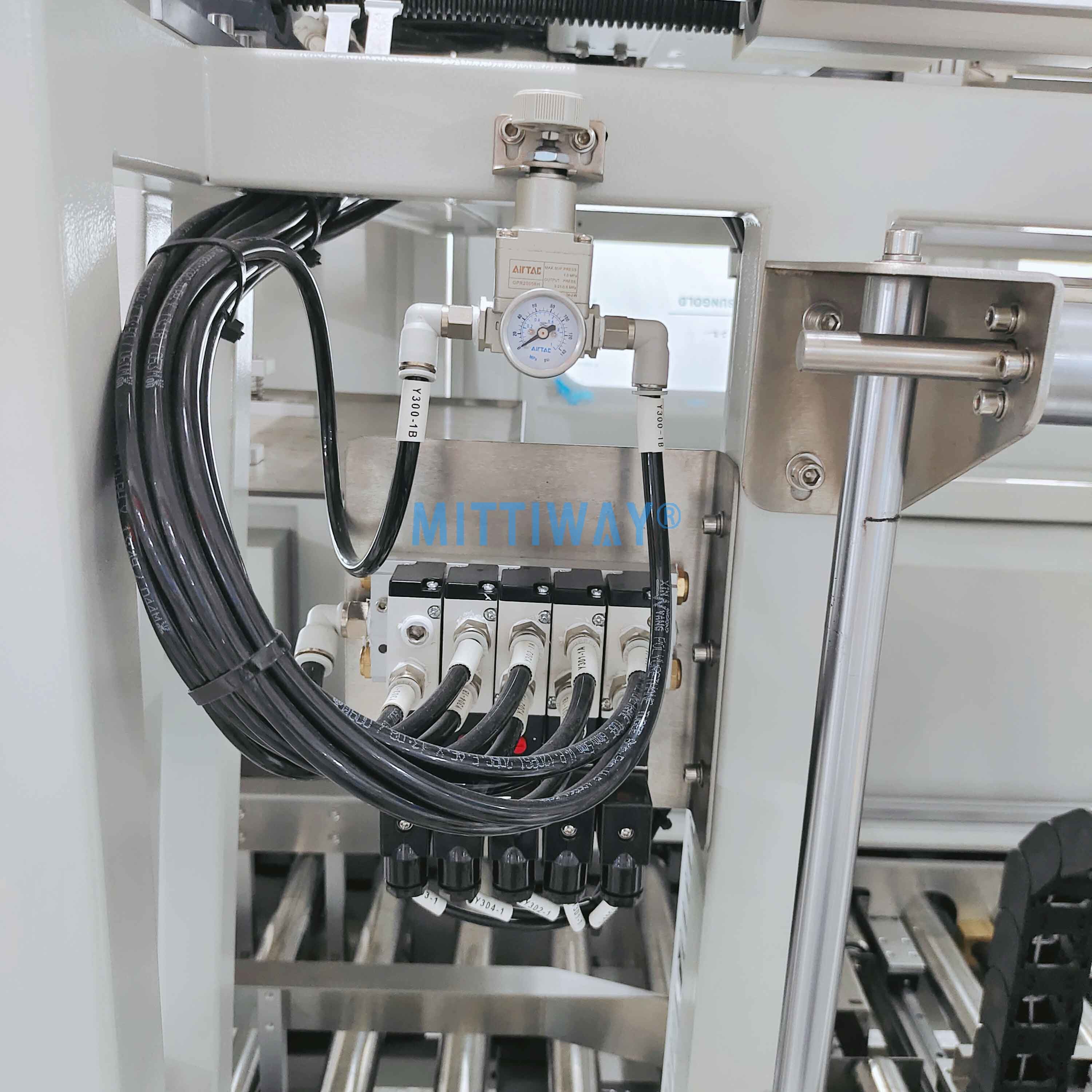 종이 카드보드 노러브 트레이 전 자동 고속 PLC 제어 시스템