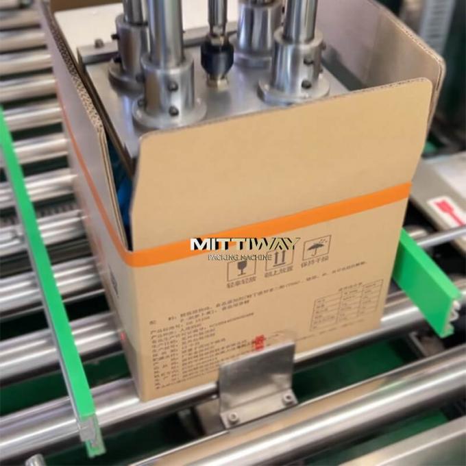 Poly Plastic Bag Sealer Machine 5KW Automatic Inserting Machine